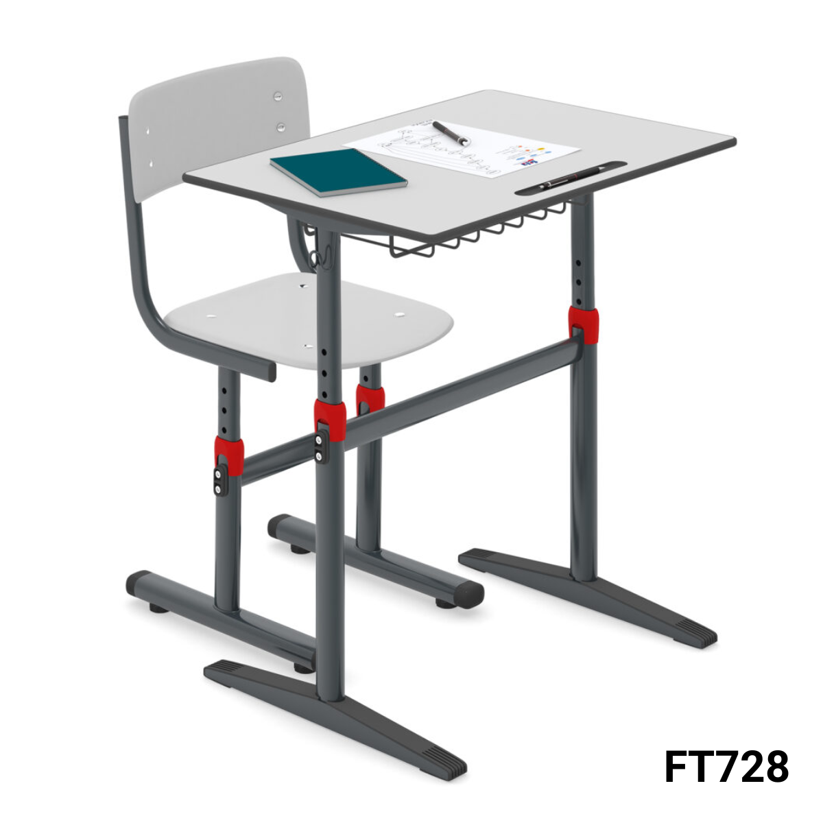 SAFIR ŠKOLSKA KLUPA JEDNOSED FT728 | Akcija i Cena - URBAN LINE